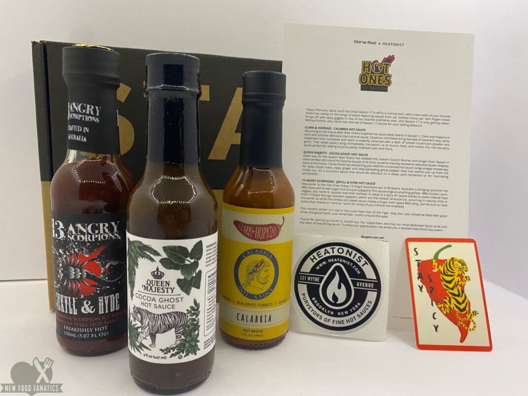 Review: Hot Ones February 2022 Box - New Food Fanatics